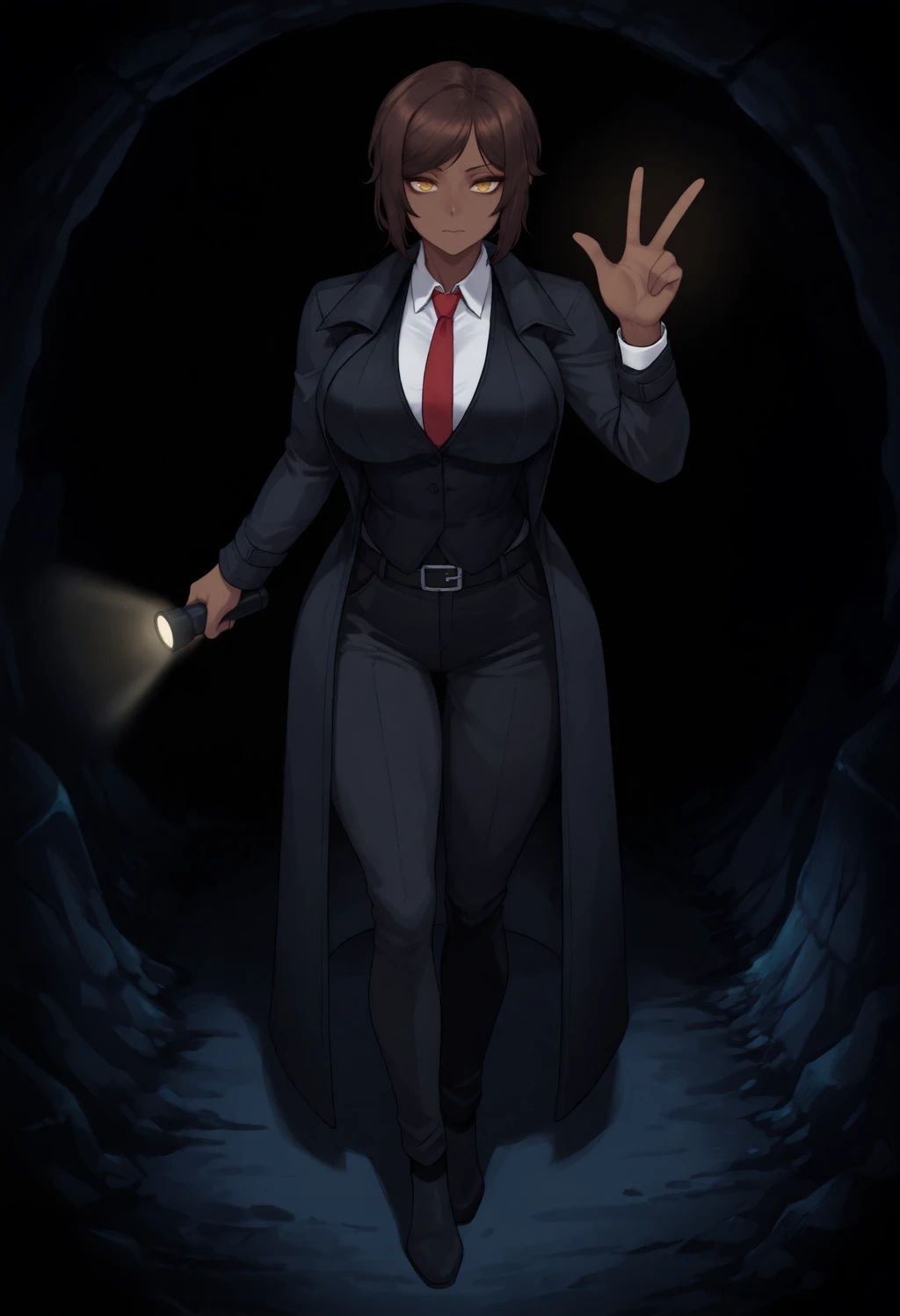 Outis (Limbus Company) - Lora Illustrious - by elizapottinger